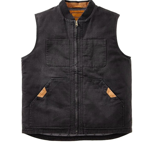 Venado | Jackets & Coats | Venado Concealed Carry Canvas Vest Black ...